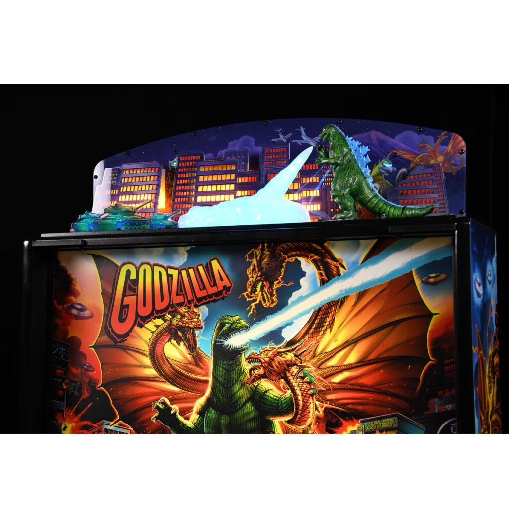 Stern Godzilla Premium Pinball Machine - Pinball Machines And Arcade