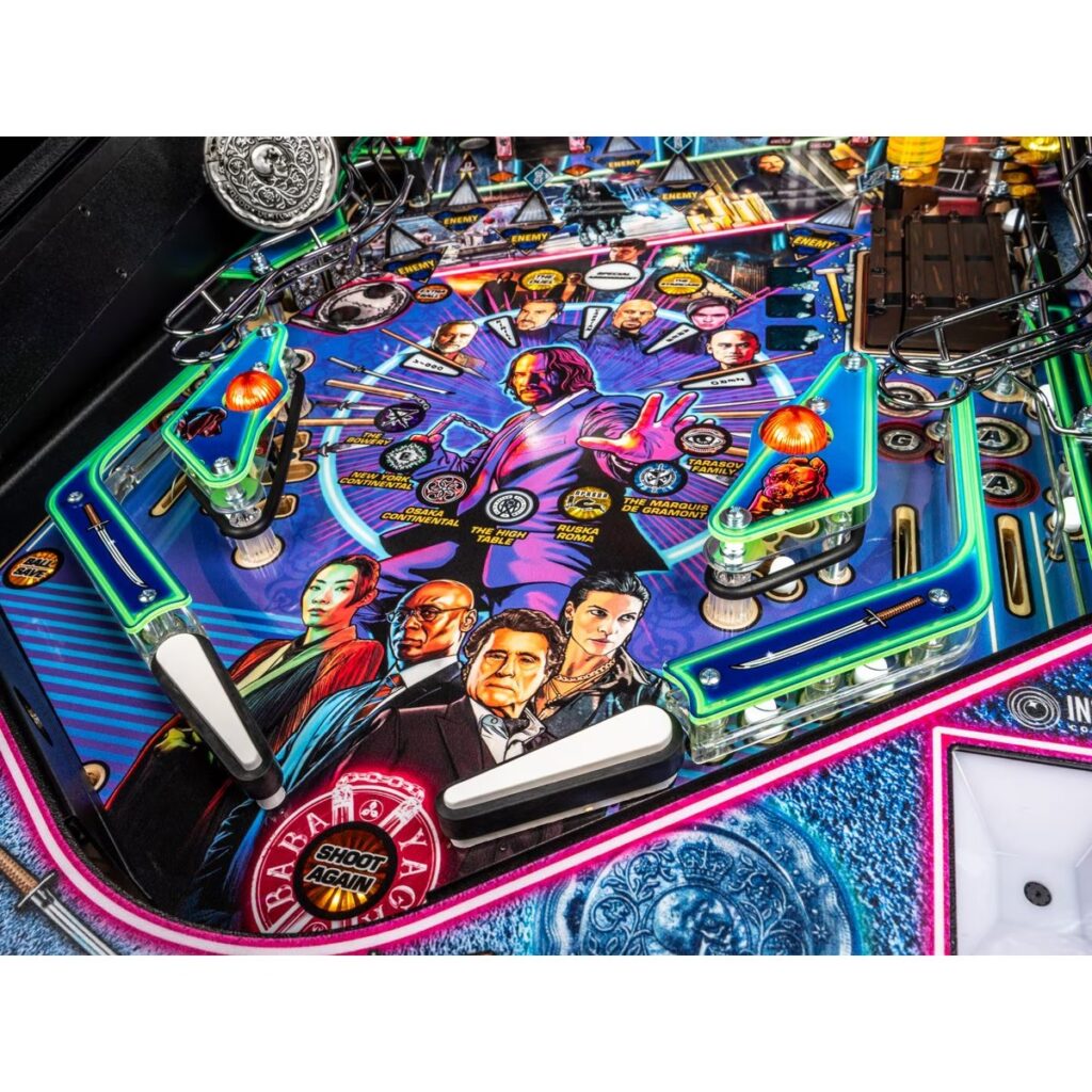 Stern John Wick Premium Pinball Machine - Pinball Machines And Arcade