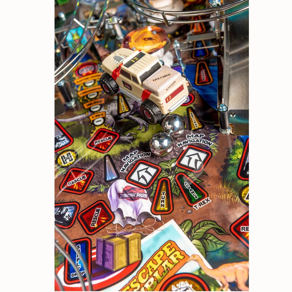 Stern Jurassic Park Pro Pinball Machine With Installed Shaker Motor ...