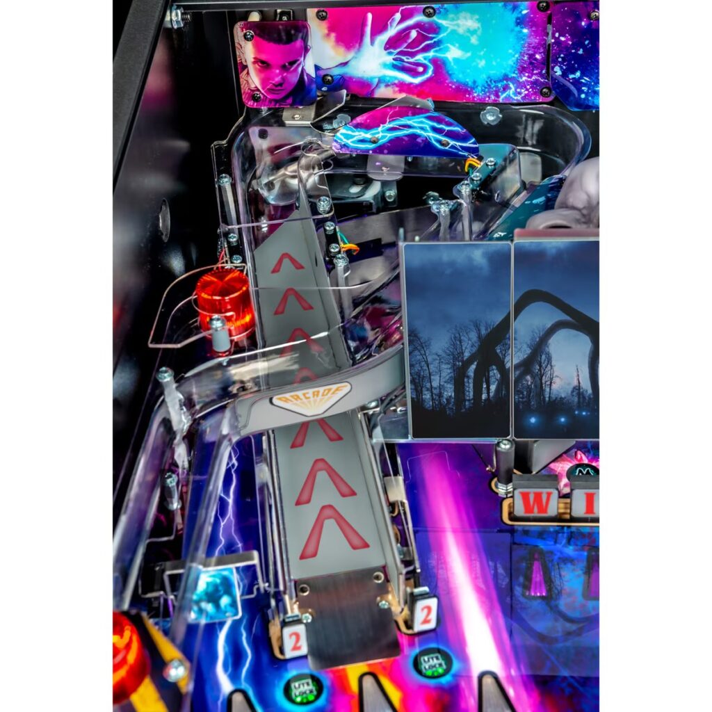 Stern Stranger Things Premium Pinball Machine - Pinball Machines And Arcade